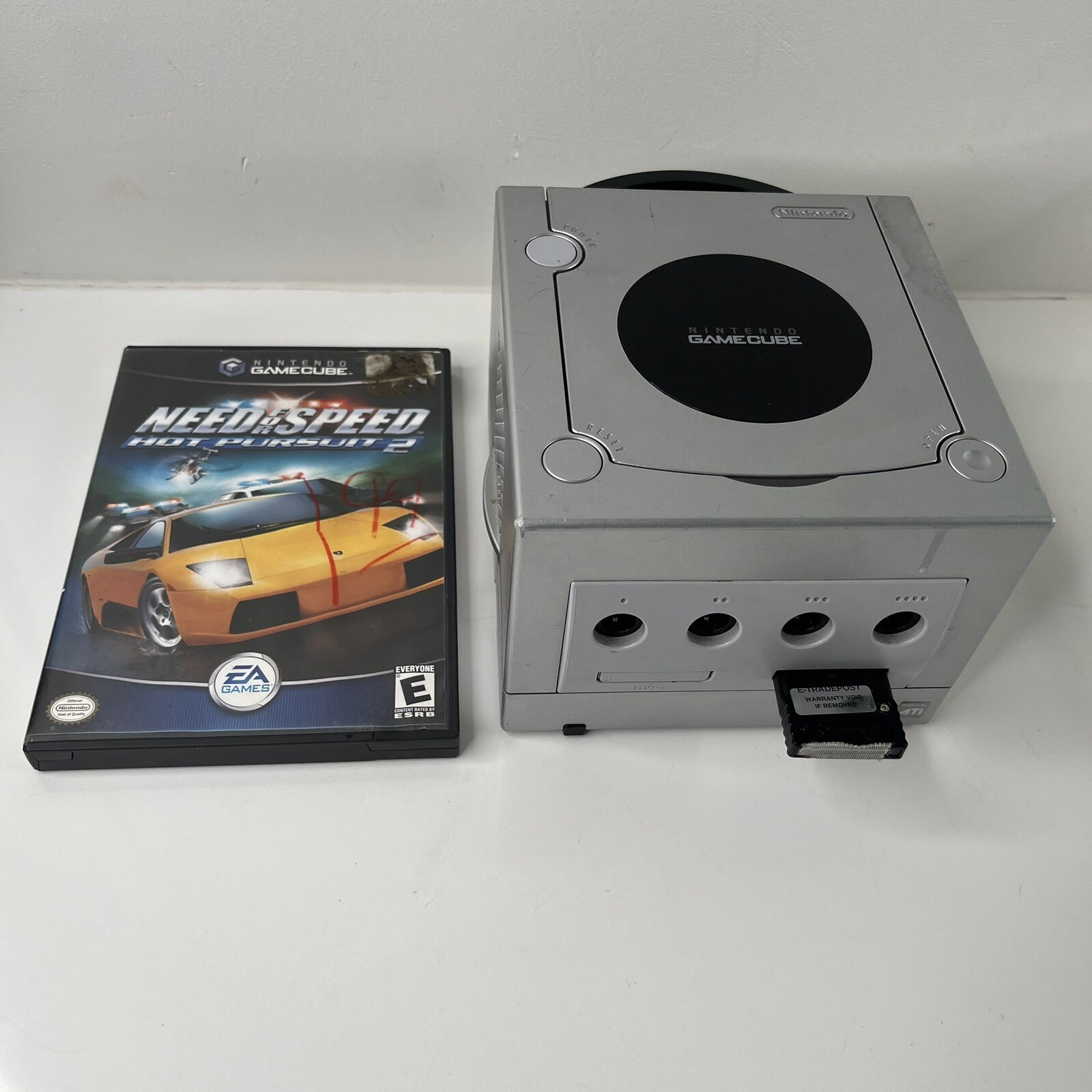 Platinum Gamecube Console Only-Working W/ Game DOL-001 | eBay