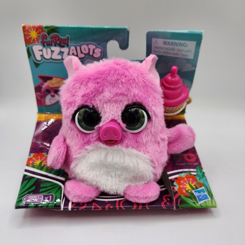 FurReal Fuzzalot Pig Interactive Animatronic Color-Change Light & Noise ...