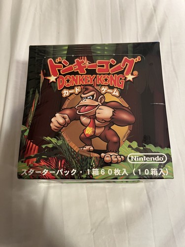 1999 Japanese Donkey Kong Country DKC TCG Trading Card Starter Deck ...