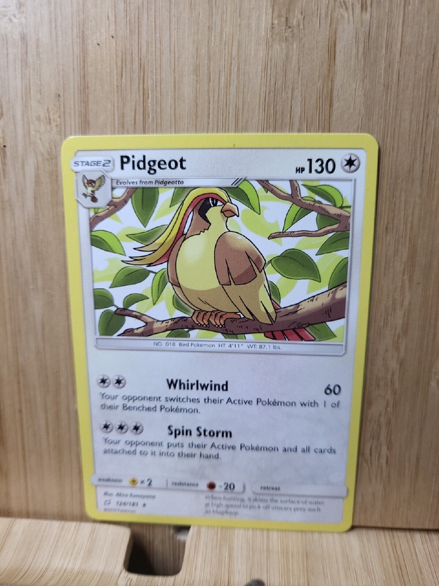 Pidgeot Card 1st Edition Jungle Pidgeot Card 8/64* Original With