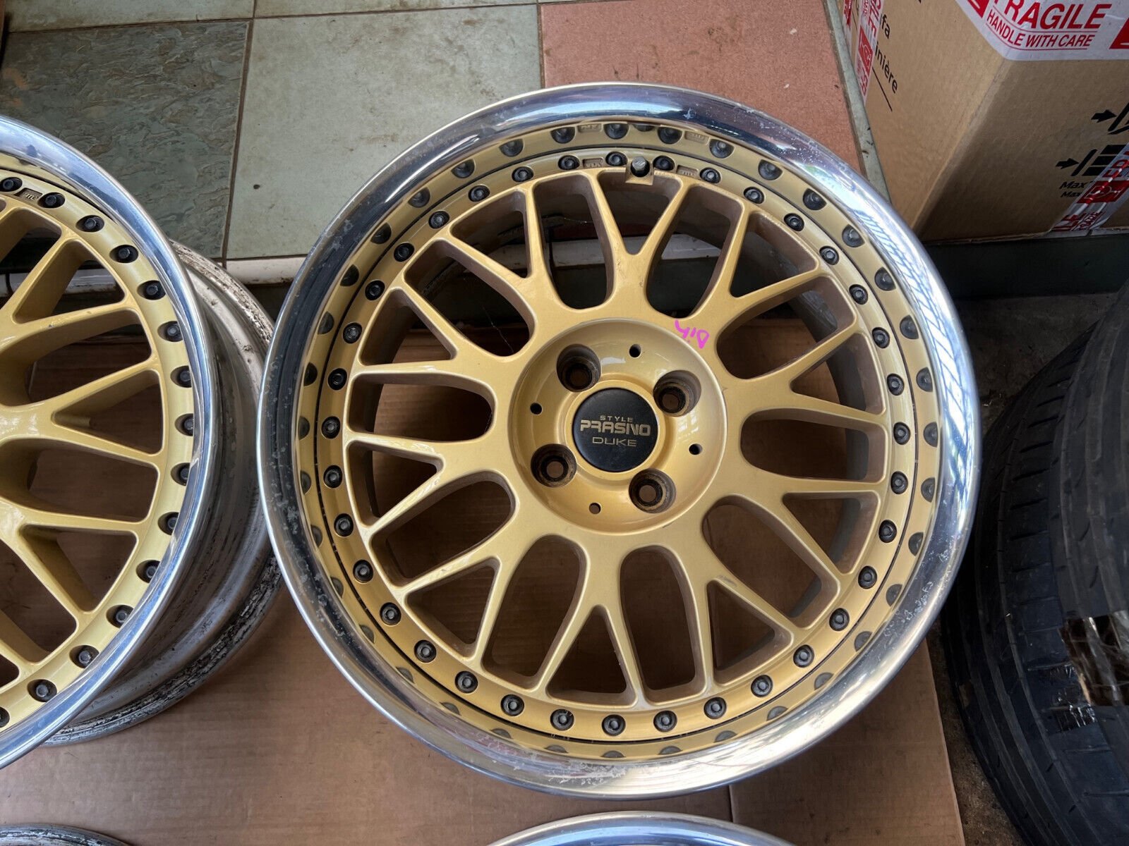 JDM 17" Work VSXX VS-XX rims wheels for honda Civic dc2 eg6 e30 MX5 ...