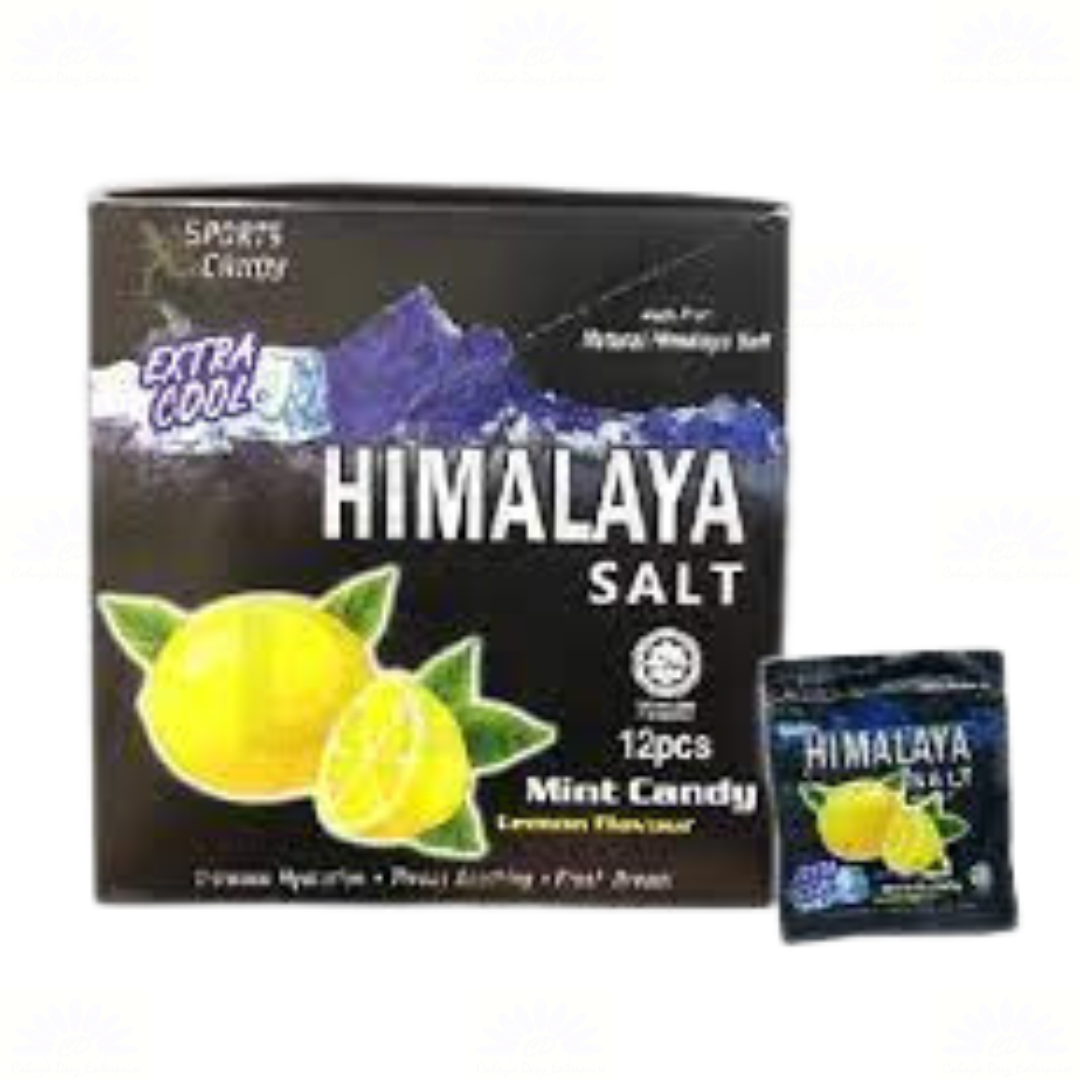 1 X Himalaya Salt Sport Mint Candy Lemon Flavour Throat Soothing (12 pack) | eBay