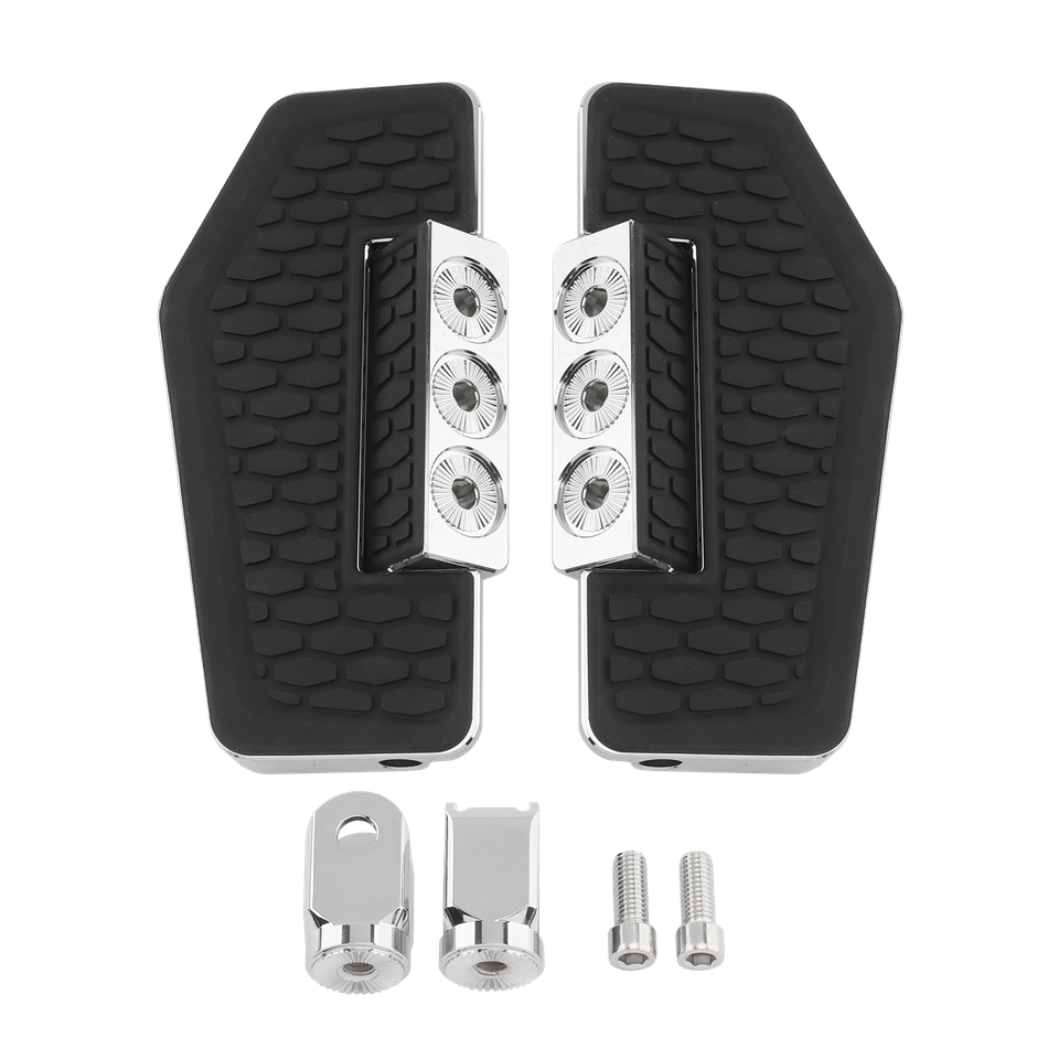 Driver Floorboards Folding Footboard For Honda VTX 1300 1800 VF750 ...