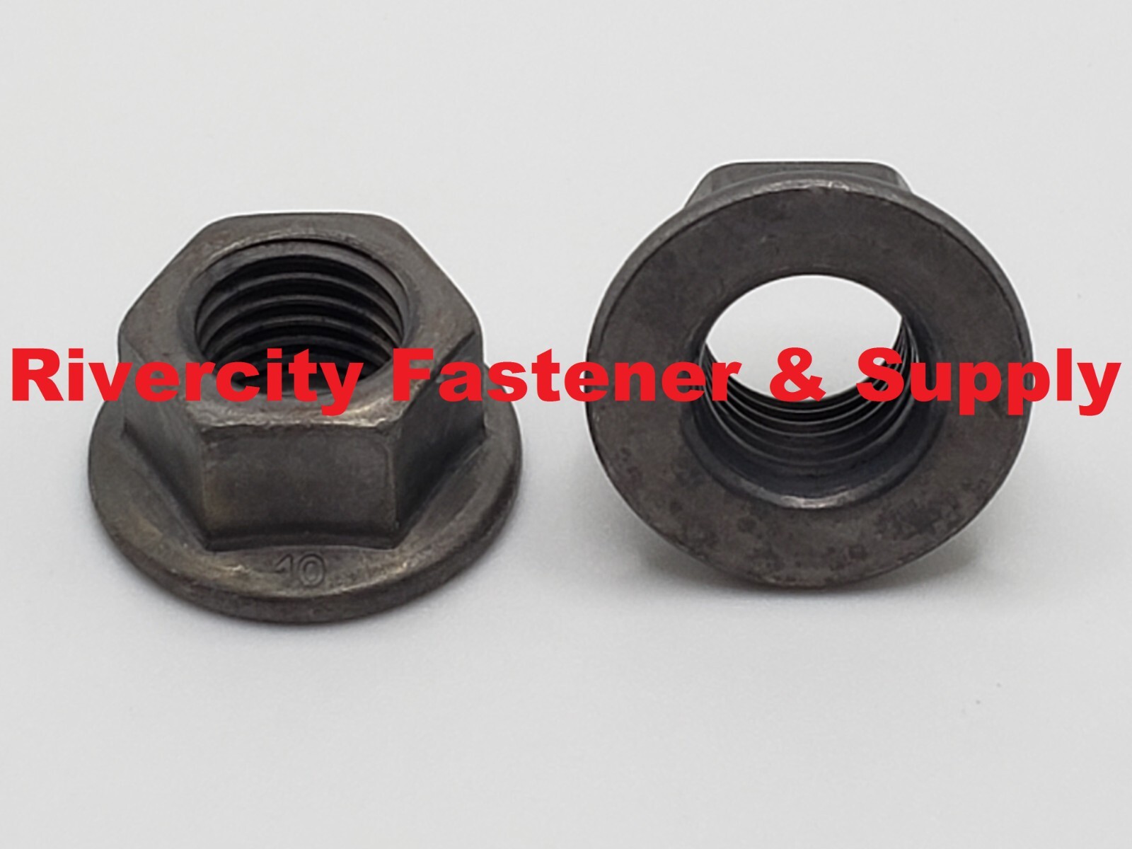 M12-1.25 JIS Flange Nuts Small Hex M12x1.25 Nut 12mm x 1.25 Smooth ...