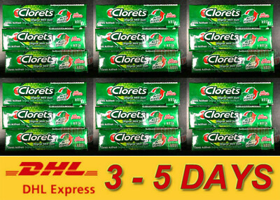 18 x 13.5g. Clorets Actifresh Original Mint Flavored Gum Mouth ...