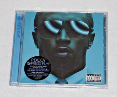 MUSIC CD ALBUM P DIDDY - PRESS PLAY 19 TRACKS (Parental Advisory, 2006 ...