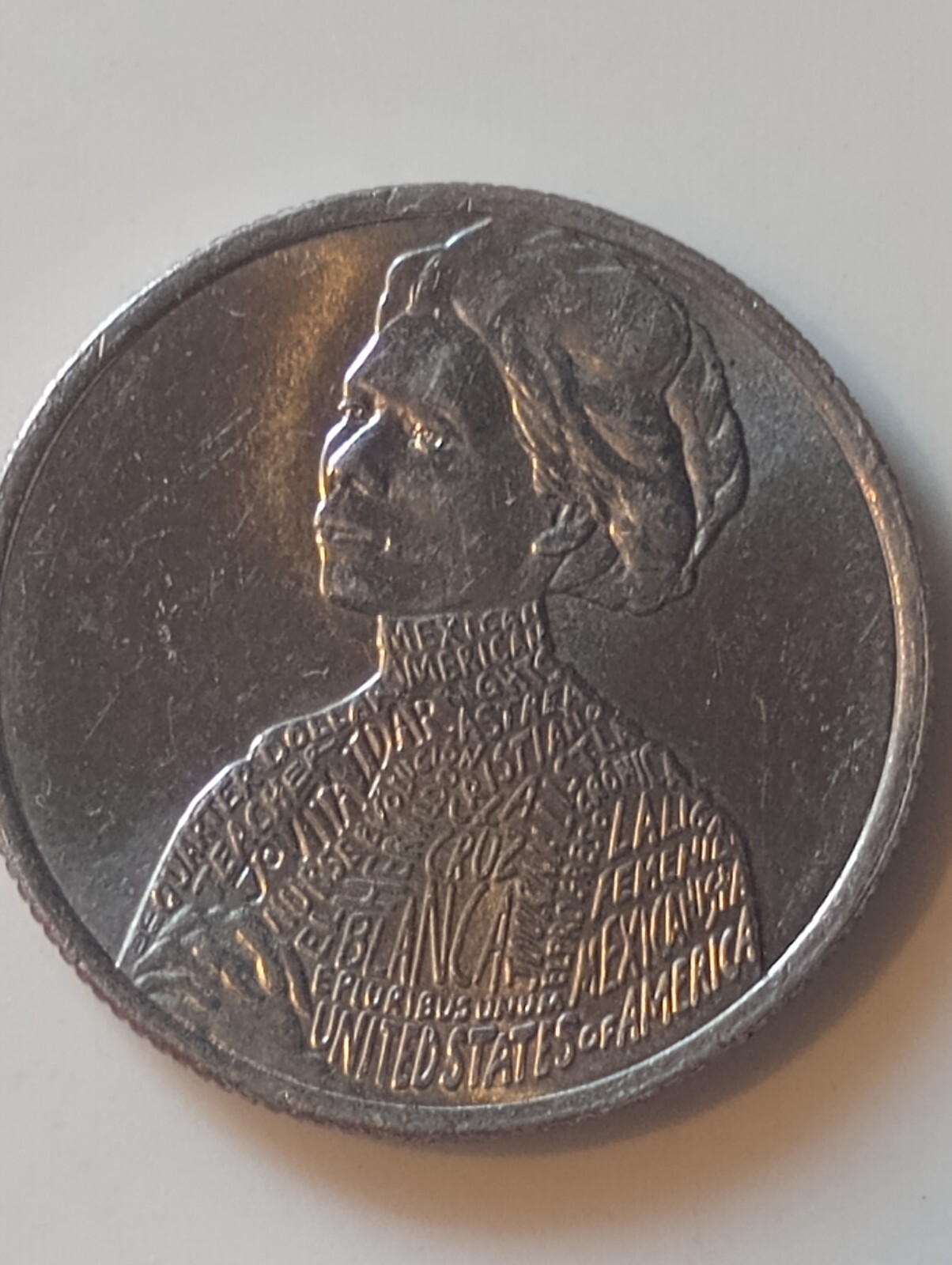 2023 D Washington Quarter Error on nose of George and Bubbles on neck ...