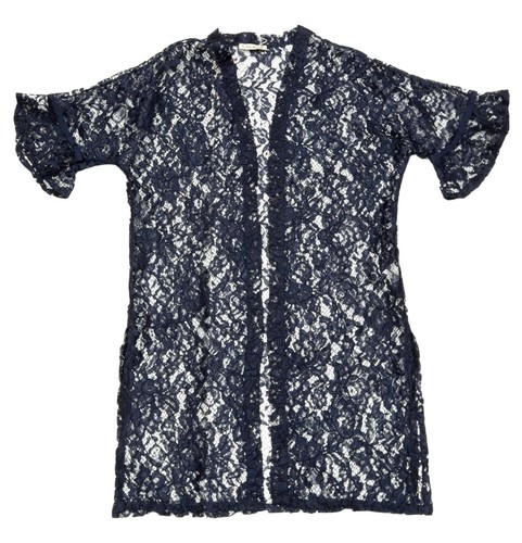 LISA KOTT Manteau en Dentelle Femme Curvy Style 05153 Couleur Bleue | eBay