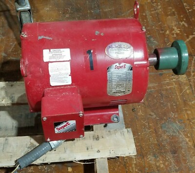 Baldor EM3311T Super Efficient Industrial Motor 7.5HP 213T 230/460 Volt ...