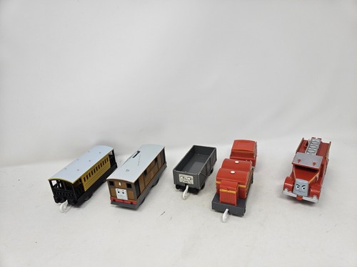 Thomas & Friends Trackmaster Plarail Flynn Toby Engine Train Tank GUC ...