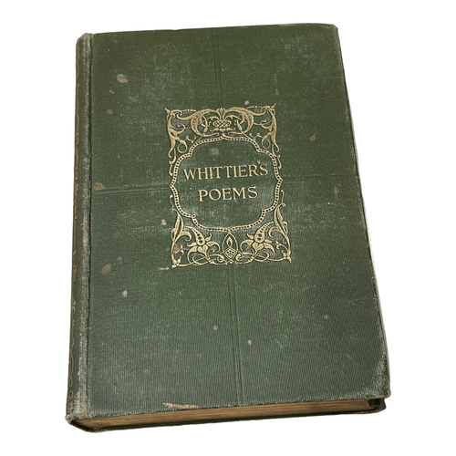 Whittier's Poems The Poetical Works of John Greenleaf Whittier ...