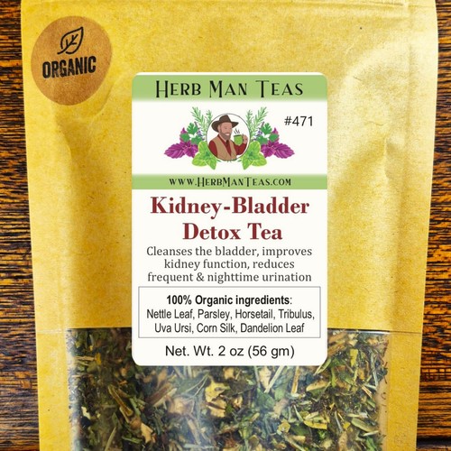 Kidney-Bladder Detox Tea #471 - reduces nighttime urination by master ...