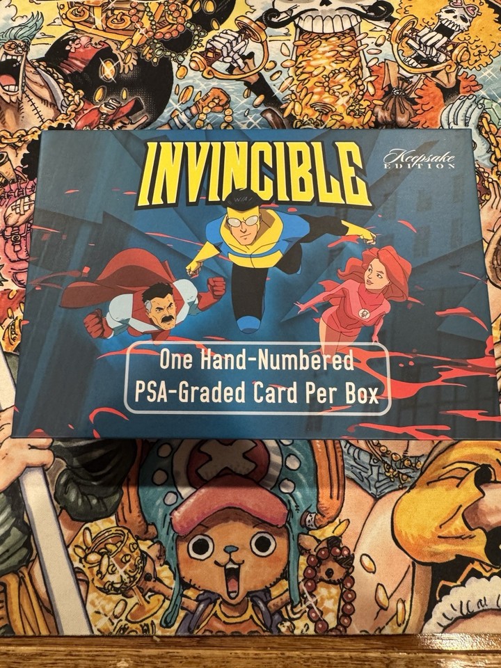 Invincible x Keepsake PSA 10 Red Signagraph Omni-man Invincible NYCC ...