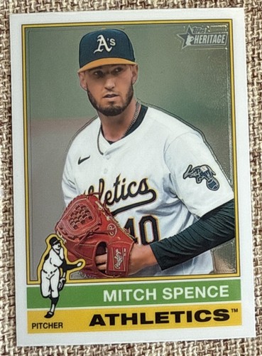 2025 Topps Heritage Mitch Spence #373 Chrome parallel | eBay