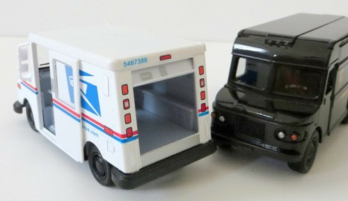 USPS LLV and UPS Box Truck Toy 2 Piece Set | eBay