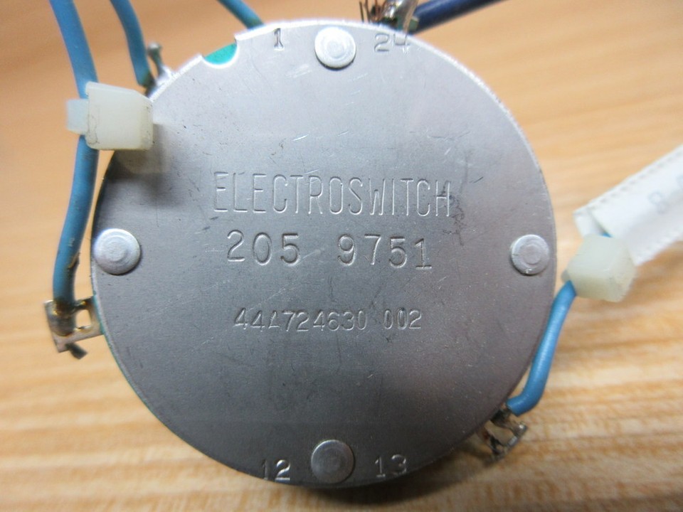 Electro Switch 44A724630 002 Rotary Switch 44A724630002 | eBay