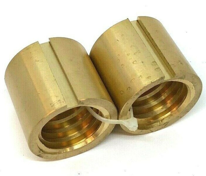 GENUINE Bridgeport 2J Turret Mill METRIC Cross Feed Nuts BP12060731 was ...