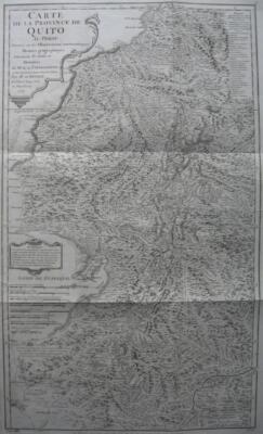 Pre-1900 - Ecuador Map - 2