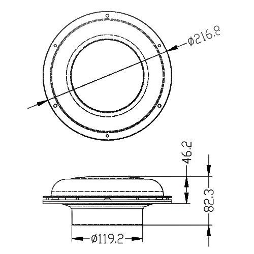 Pactrade Marine Boat Solar Powered 8.5" White Ventilator ODM | eBay