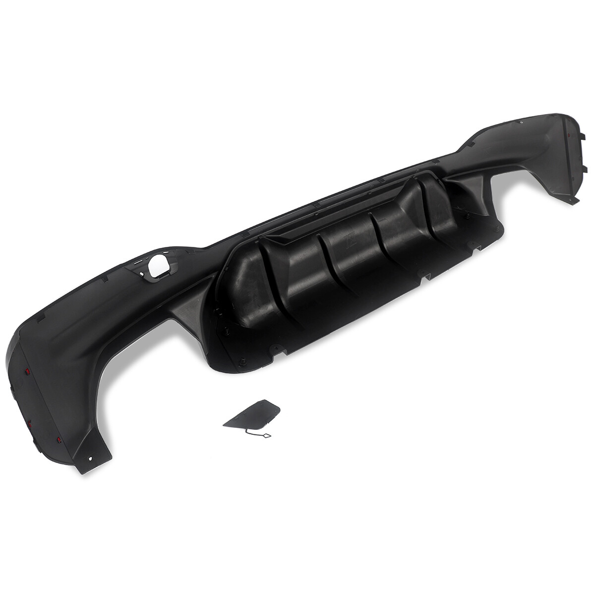 M Competition Style Quad Tips Rear Diffuser For BMW G30 530i 530e 540i ...