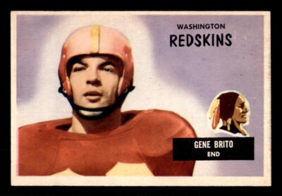 1955 Bowman Football #45 Gene Brito NM *e1 | eBay