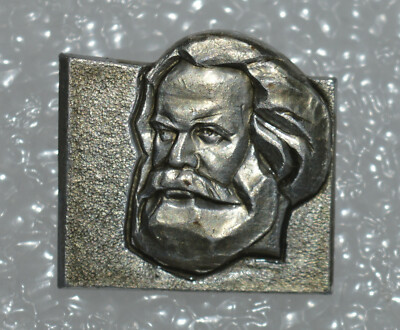 KARL MARX German Philosopher Communism Russia Soviet USSR vtg stick pin ...