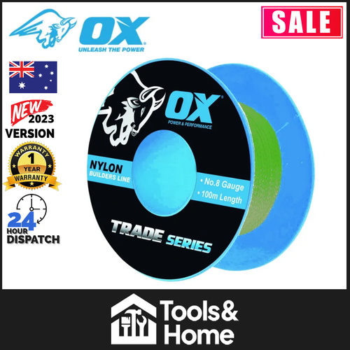 OX Trade 8# 100M Lime Builders Line - OX-T102810 | eBay Australia