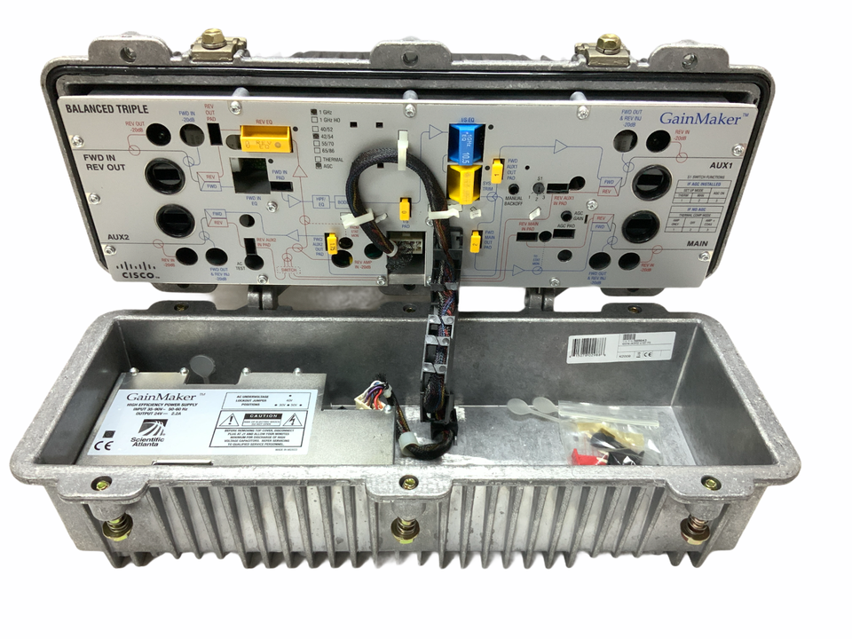 CISCO GAINMAKER HIGH GAIN DUAL 35-90VAC INPUT 63.0 WMax 50-60Hz 15A ...