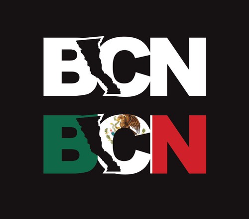 Baja California letters Decal Car Window Laptop Map Vinyl Sticker ...