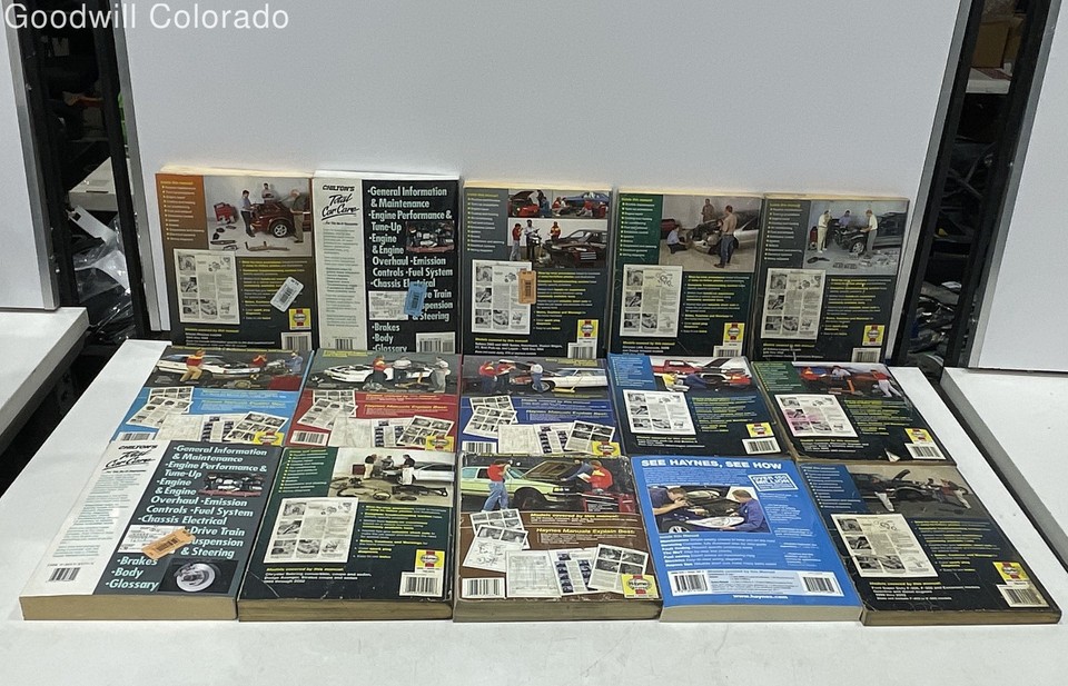 Bundle of Assorted Repair Manual Books | eBay