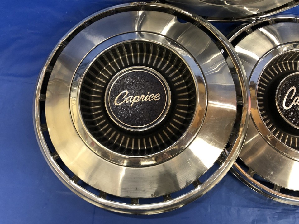 Vintage Set Of 5 1968–69 Chevrolet 14" Hubcaps Impala Caprice | eBay