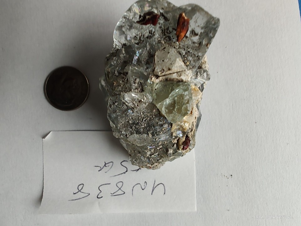 Unknown Mineral Stone Crystal Specimen Gem 55 gr pebble rock ? | eBay