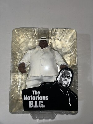 Mezco The Notorious B.I.G. Biggie Smalls White Suite 9" Action Figure ...