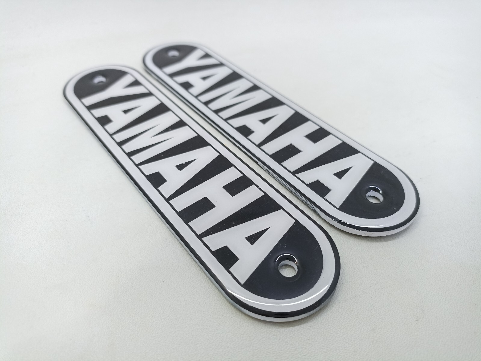 Yamaha AS3 RD125B YAS3 RD200 Fuel Gas Tank Emblem Pair New | eBay