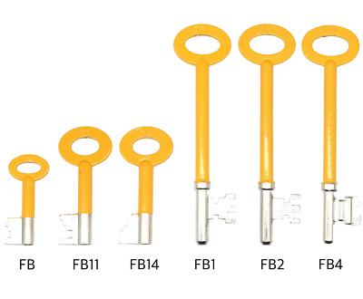 FB Key FB1 FB2 FB4 Deadlock Keys FB FB11 FB14 Padlock Keys HiVis Yellow ...