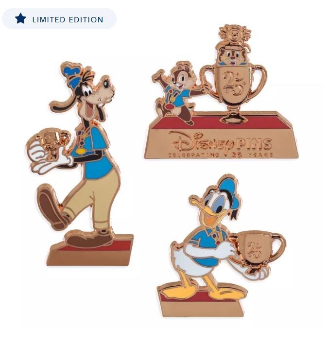 Disney Parks Celebrating Disney Pins 25 Pin Set 1 – Limited Edition 900 ...