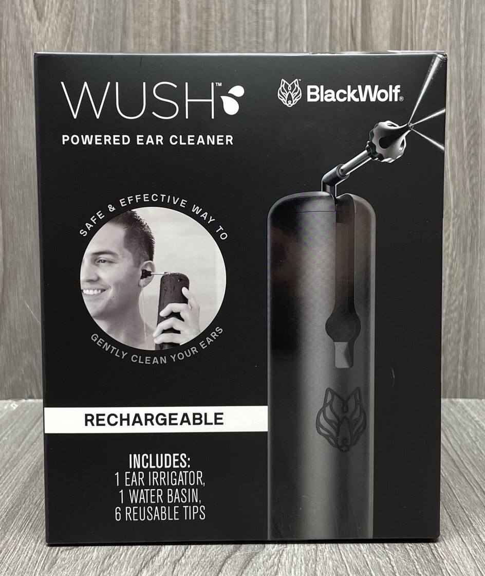 BlackWolf Wush Rechargeable Ear Cleaner NEW | eBay