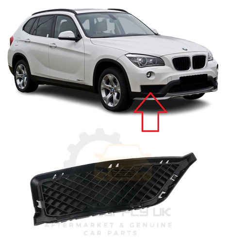 NEW FOR BMW X1 E84 2013-2015 FRONT LOWER BUMPER GRILL RIGHT O/S | eBay