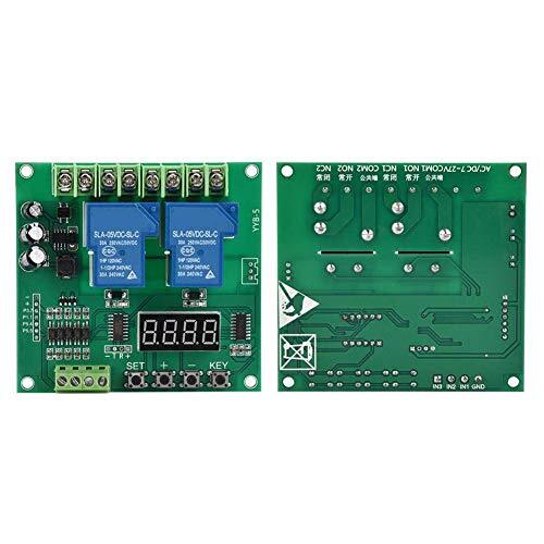 YYB-5 12v 24v Motor Forward/Reverse Control Board Two-Way Relay Delay ...