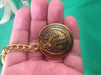 Saint Benedict Key Chain bronze finished | eBay