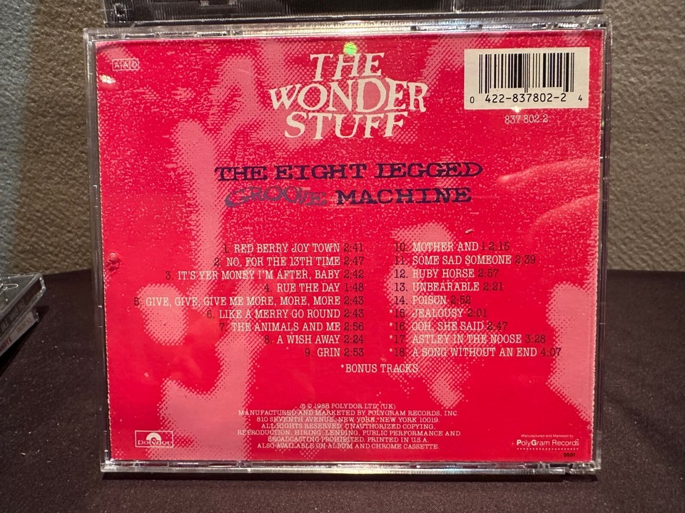 The Eight Legged Groove Machine [18 Tracks] by The Wonder Stuff (CD ...