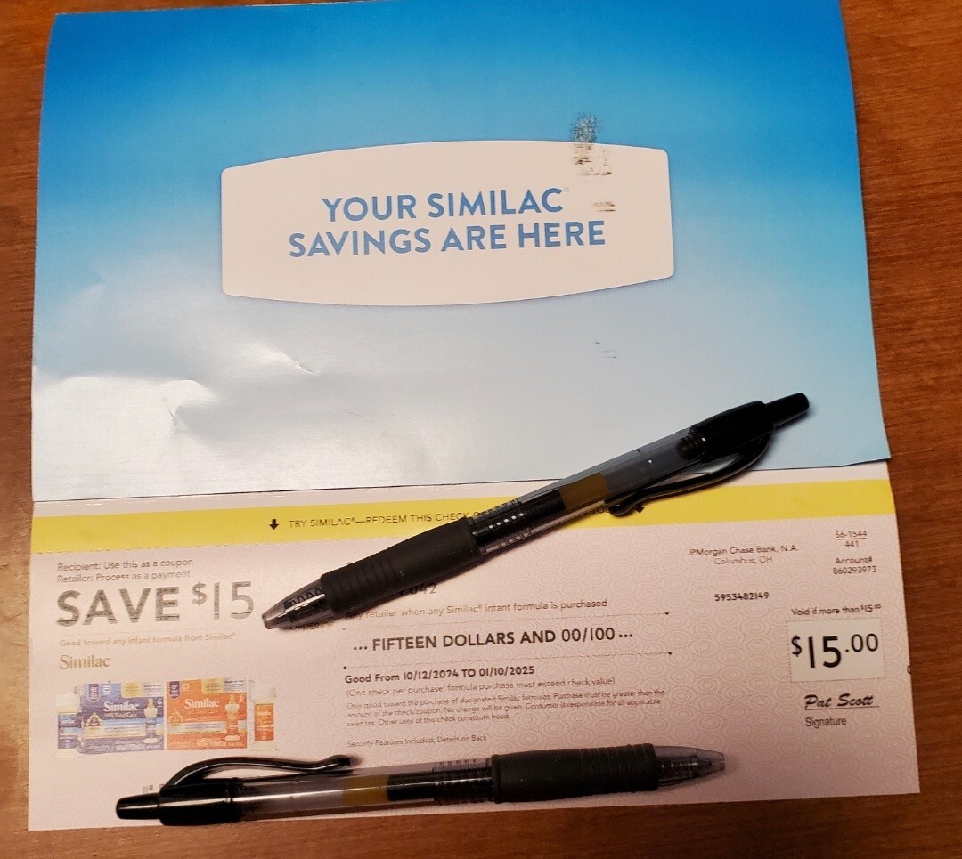 similac checks $15 | eBay