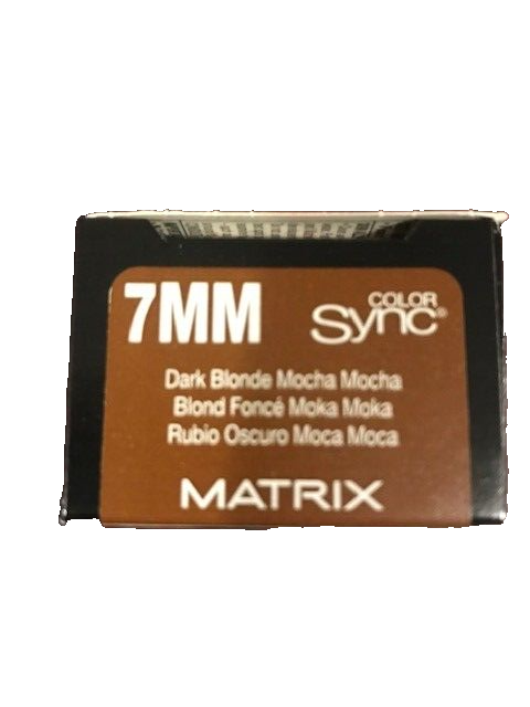 Matrix Color Sync-Demi-Permanent Color Dark Blonde Mocha Mocha 7MM 2 Oz ...
