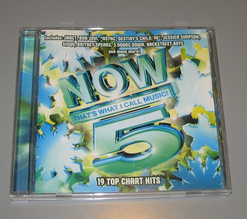Now That's What I Call Music! 5 CD NSYNC Backstreet Boys Bon Jovi ...
