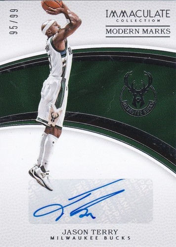 Jason Terry 2016-17 Immaculate Collection Celebration Signatures #12 / ...