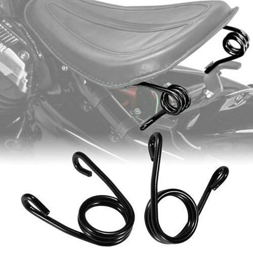 2" Black Scissor Torsion Solo Seat Springs for Harley Chopper/ Bobber ...