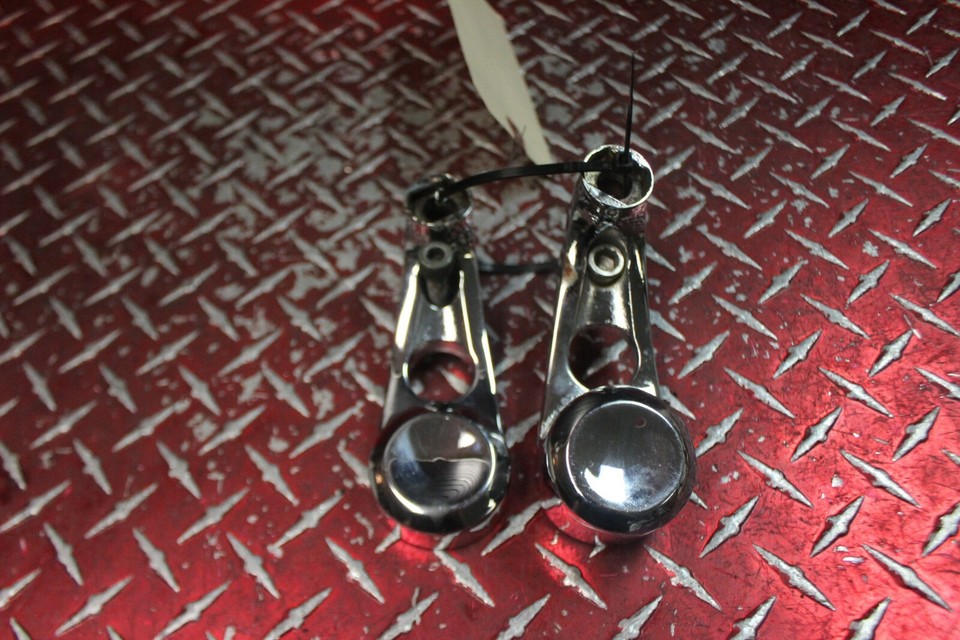 1984 - 1999 HARLEY SOFTAIL FXST CHROME PASSENGER PEG BRACKETS ST1 | eBay