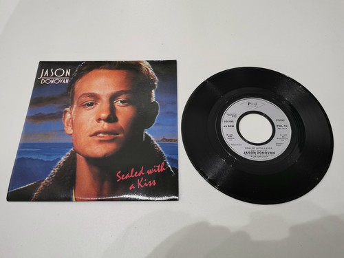 jason donovan sealed with a kiss 7" vinyl record very good condition | eBay