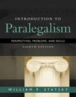 Introduction to Paralegalism: Perspectives, Problems and Skills - GOOD ...