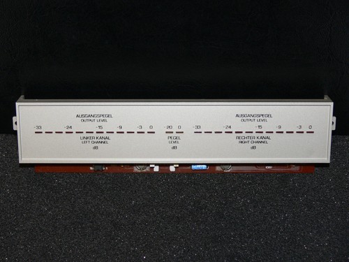 Stereo LED Level Indicator Board Telefunken HiFi Amplifier MA 1 | eBay